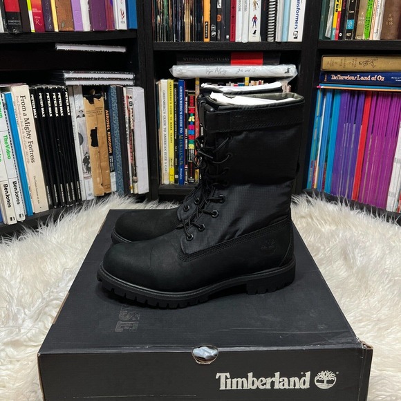 Timberland | Shoes | Timberland Gaiter Boots Premium Black Tbaubp Gtr ...